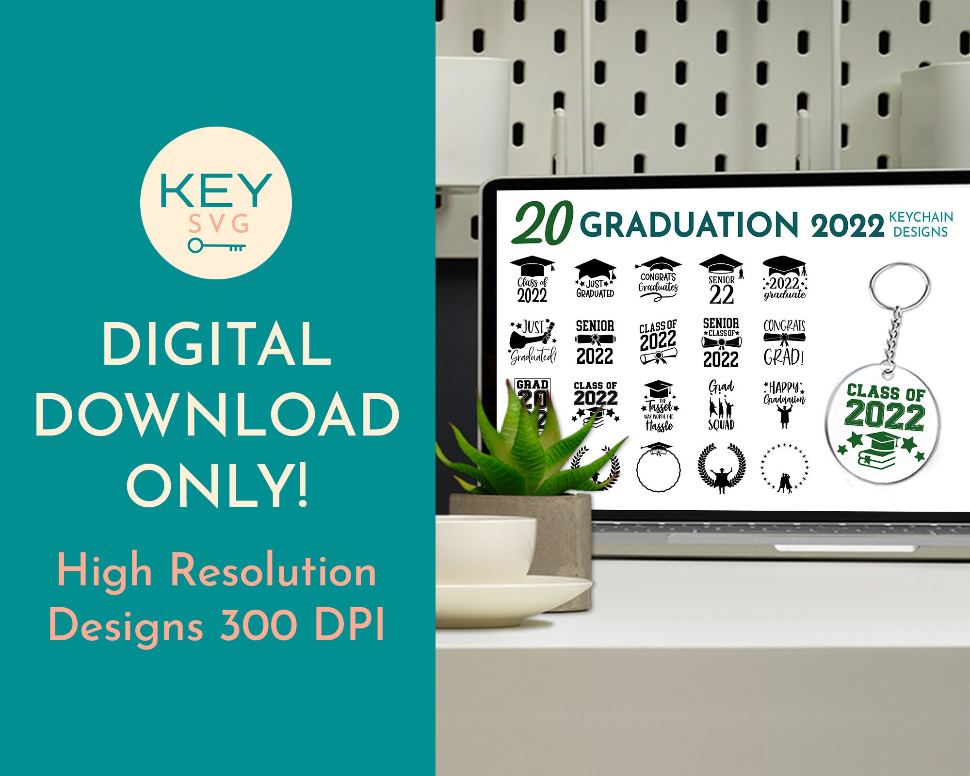 Split Graduation Svg Bundle Class of 2022 Svg Senior Svg - Etsy