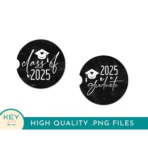 Graduation 2025 Round Earring Png, Class of 2025 Png, Graduation Png ...