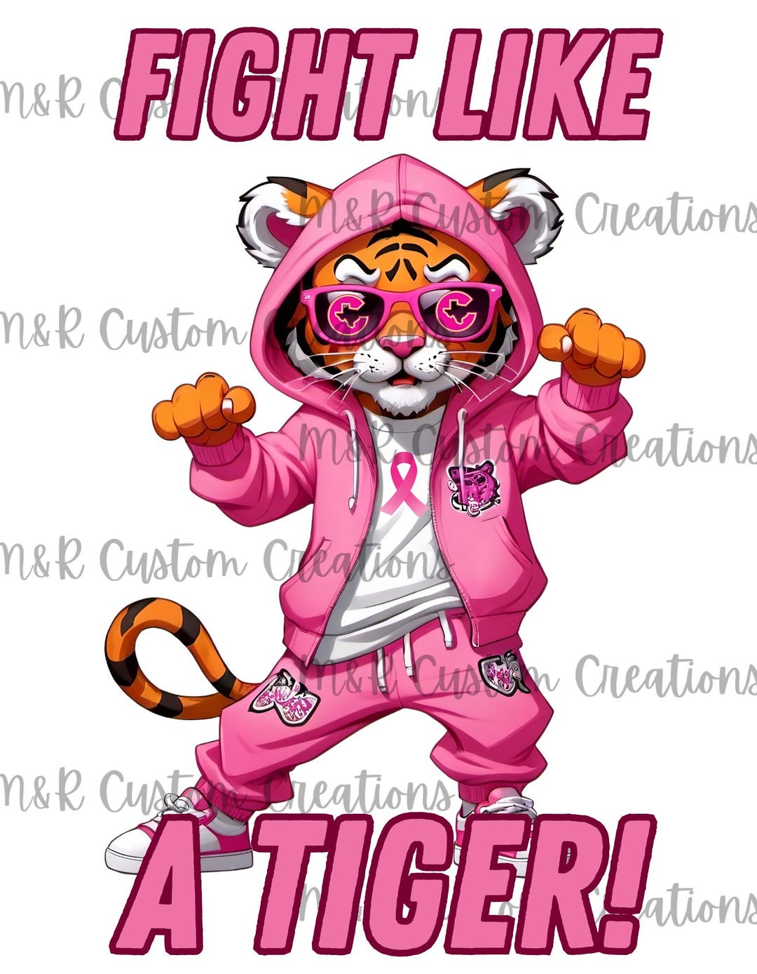 Corsicana Fight Like a Tiger Png - Etsy