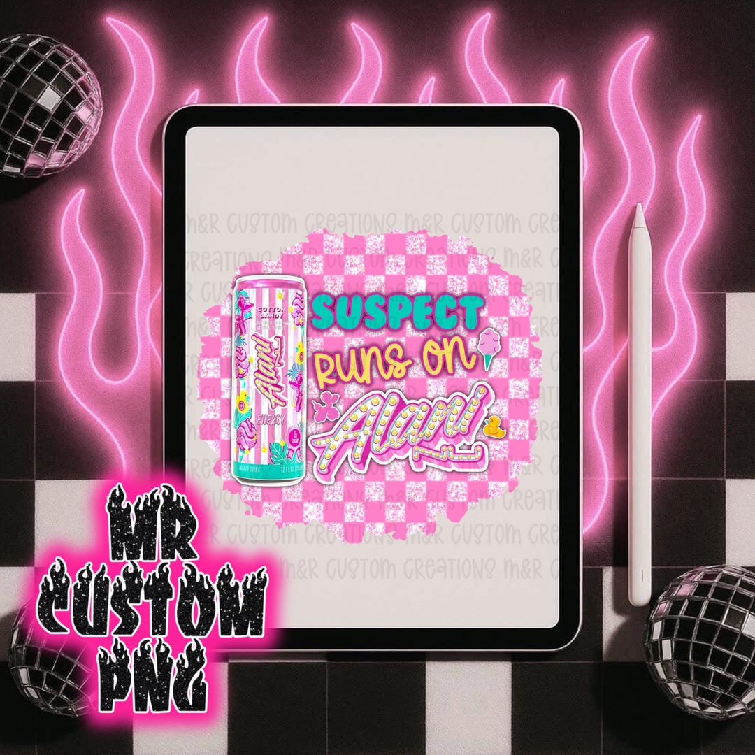Cotton Candy Alani PNG - Etsy
