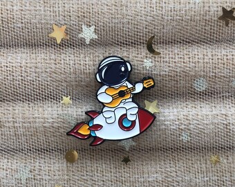 Astronaut Enamel Pins - Etsy