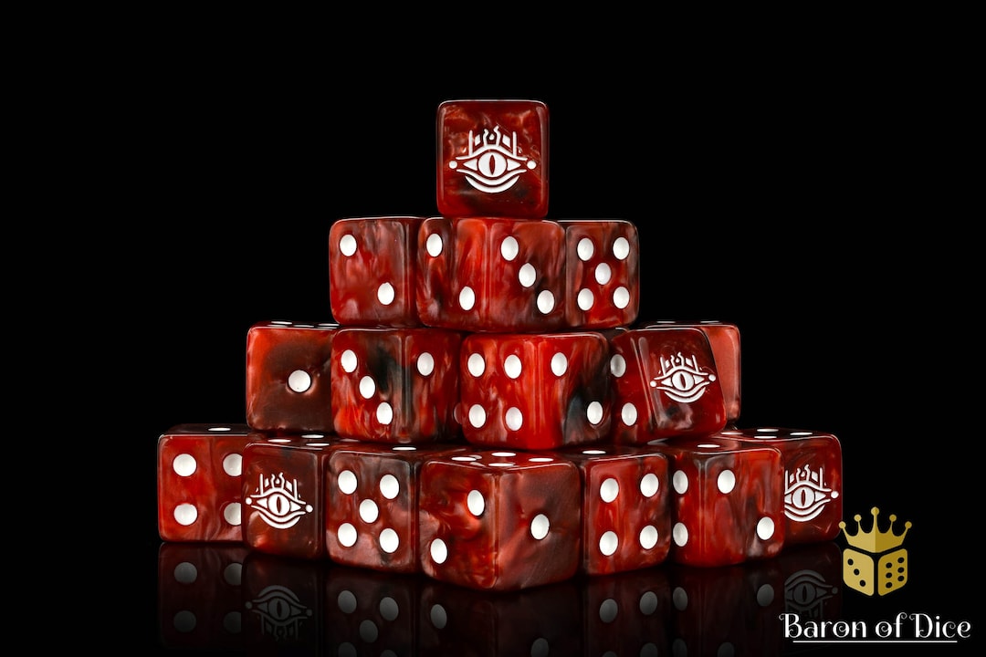 Premium Evil Eye Dice - Etsy