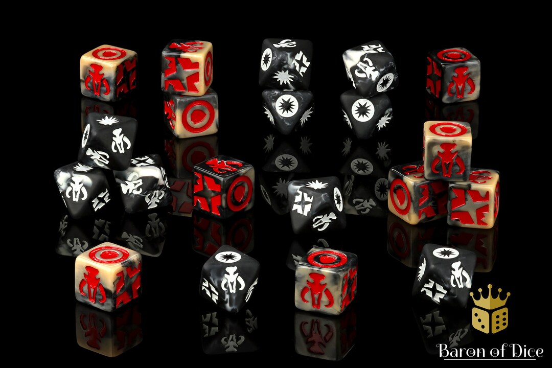 Bounty Hunter, Shatterpoint Compatible, Dice Set - Etsy