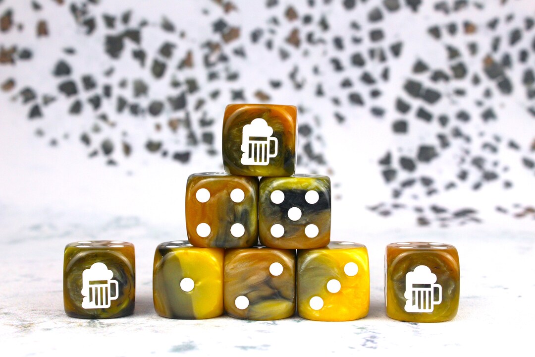 Premium Beer Dice - Etsy