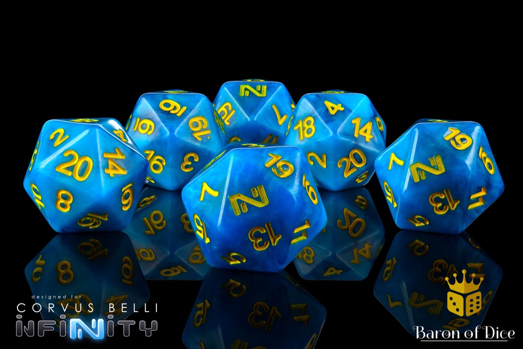 Infinity: N4, Judge & Jury, Officially Licensed Dice Set - Etsy
