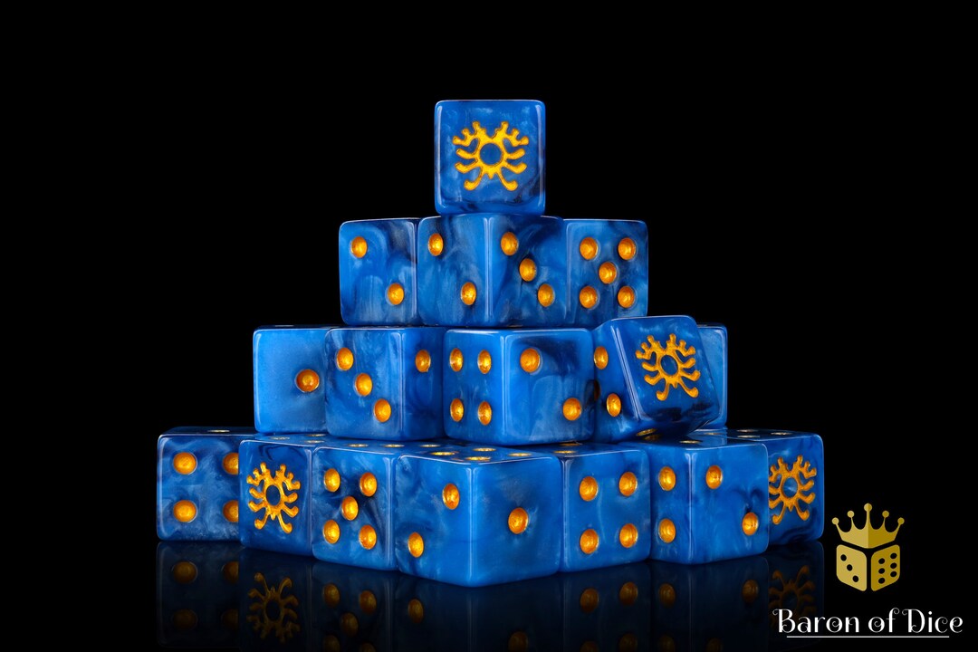 Premium Entombed Skeleton Rune Dice - Etsy