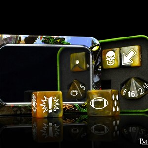 Glorious Ale, Tabletop Football Dice Set - Etsy