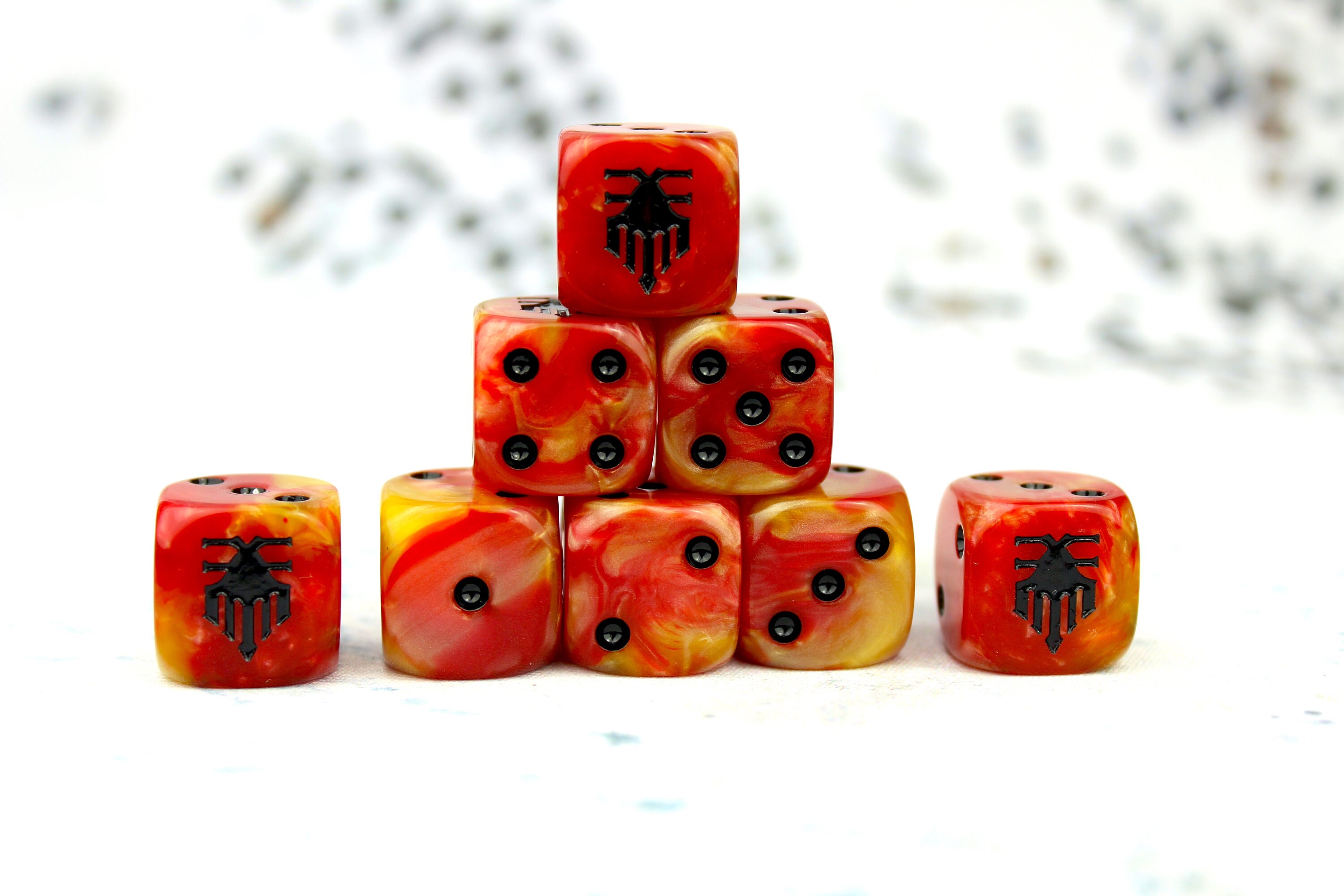 Premium Fires of Hell Dice - Etsy