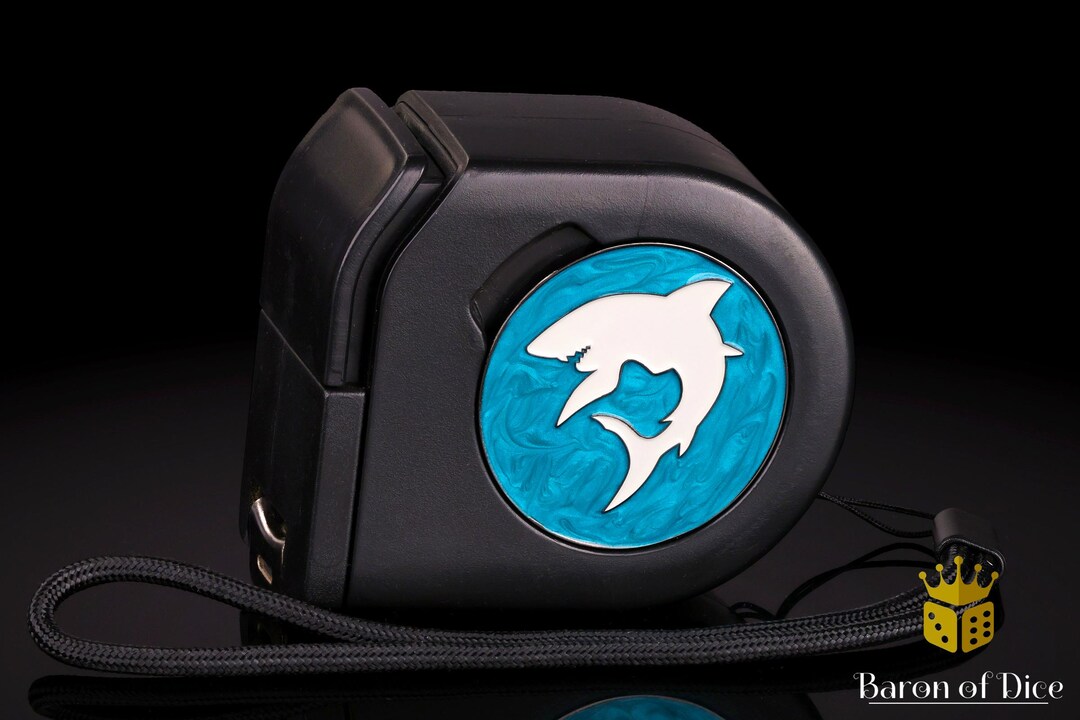 Wargaming Tape Measure - Shark | Baron Coin™ Compatible | Baron of Dice ...