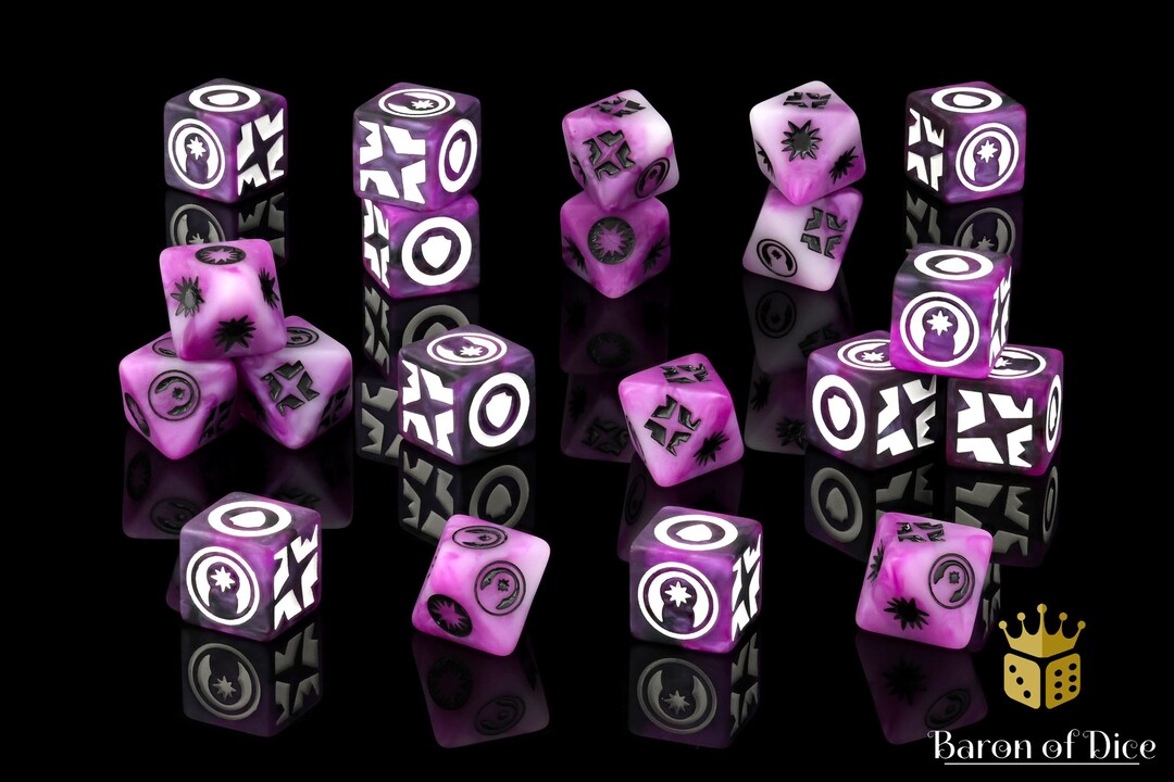 Good Karma, Purple, Shatterpoint Compatible, Dice Set - Etsy