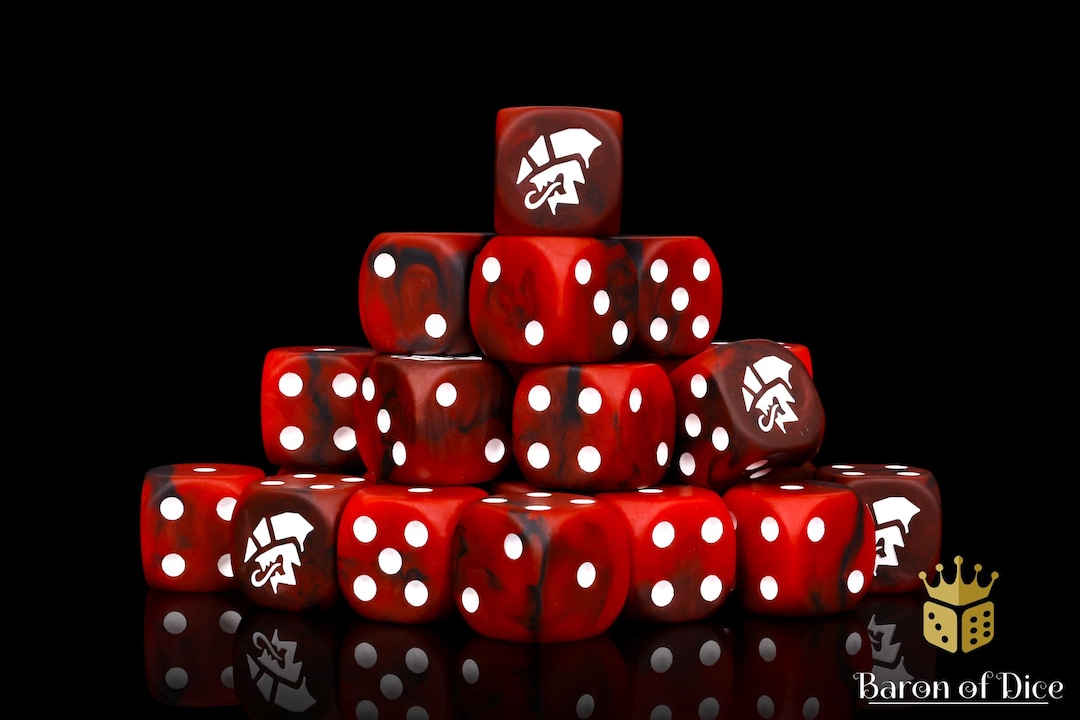 Premium Savage Alien Dice | Resin Wargaming Dice | 16mm or 12mm - Etsy