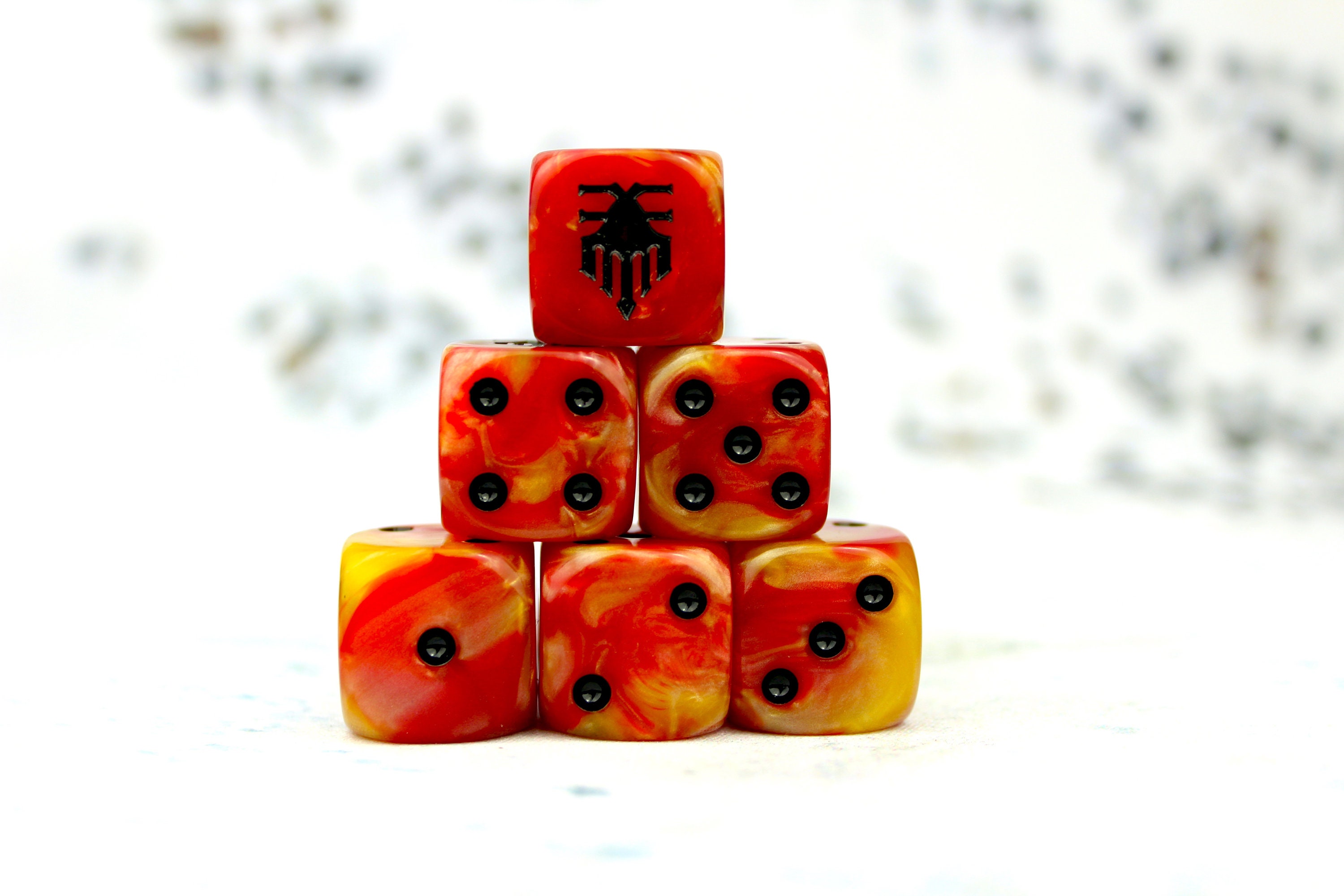 Premium Fires of Hell Dice - Etsy