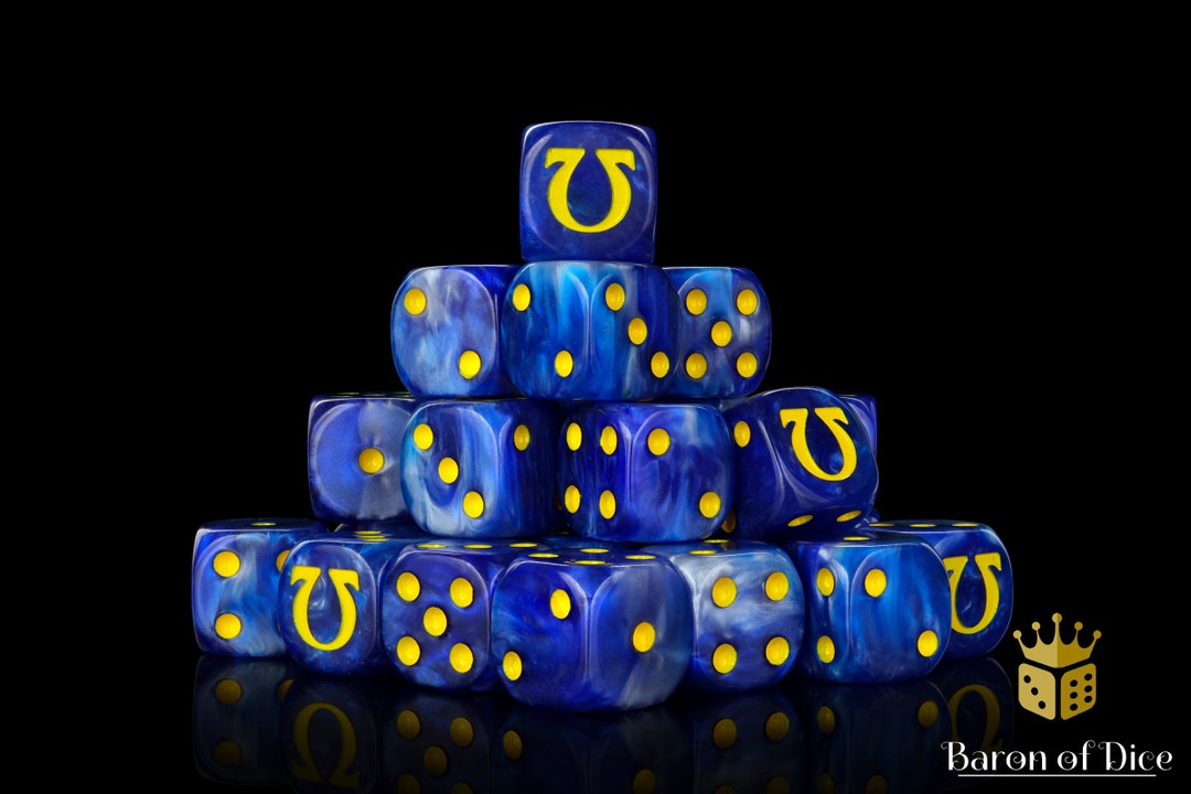 Premium Omega, Yellow, Dice - Etsy