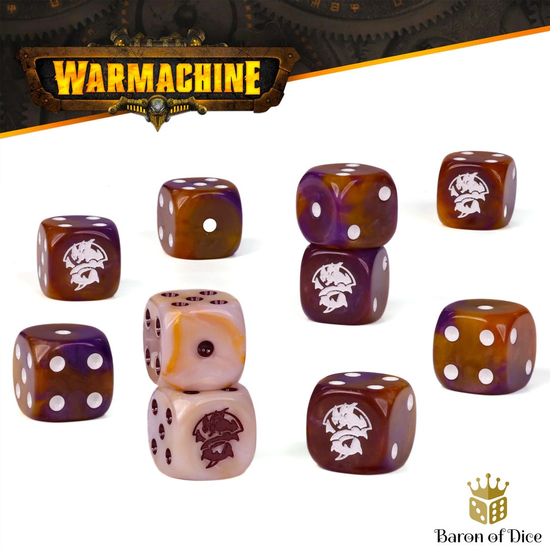 Warmachine: Khymaera Shard Incarnate Official Dice Set - Etsy
