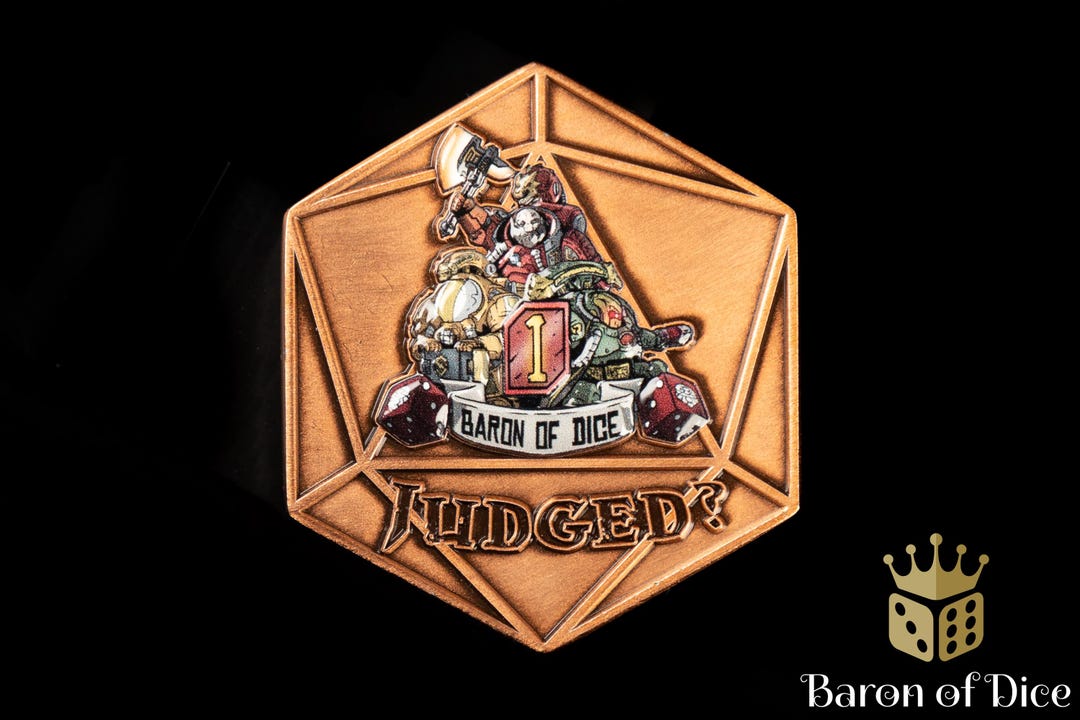 Premium Judgement Tokens - Etsy
