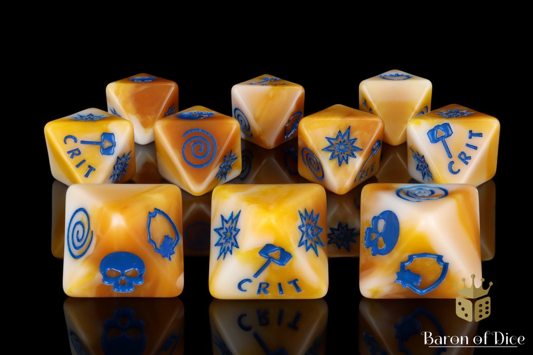 Premium Thor's Hammer D8 Dice Set - Etsy