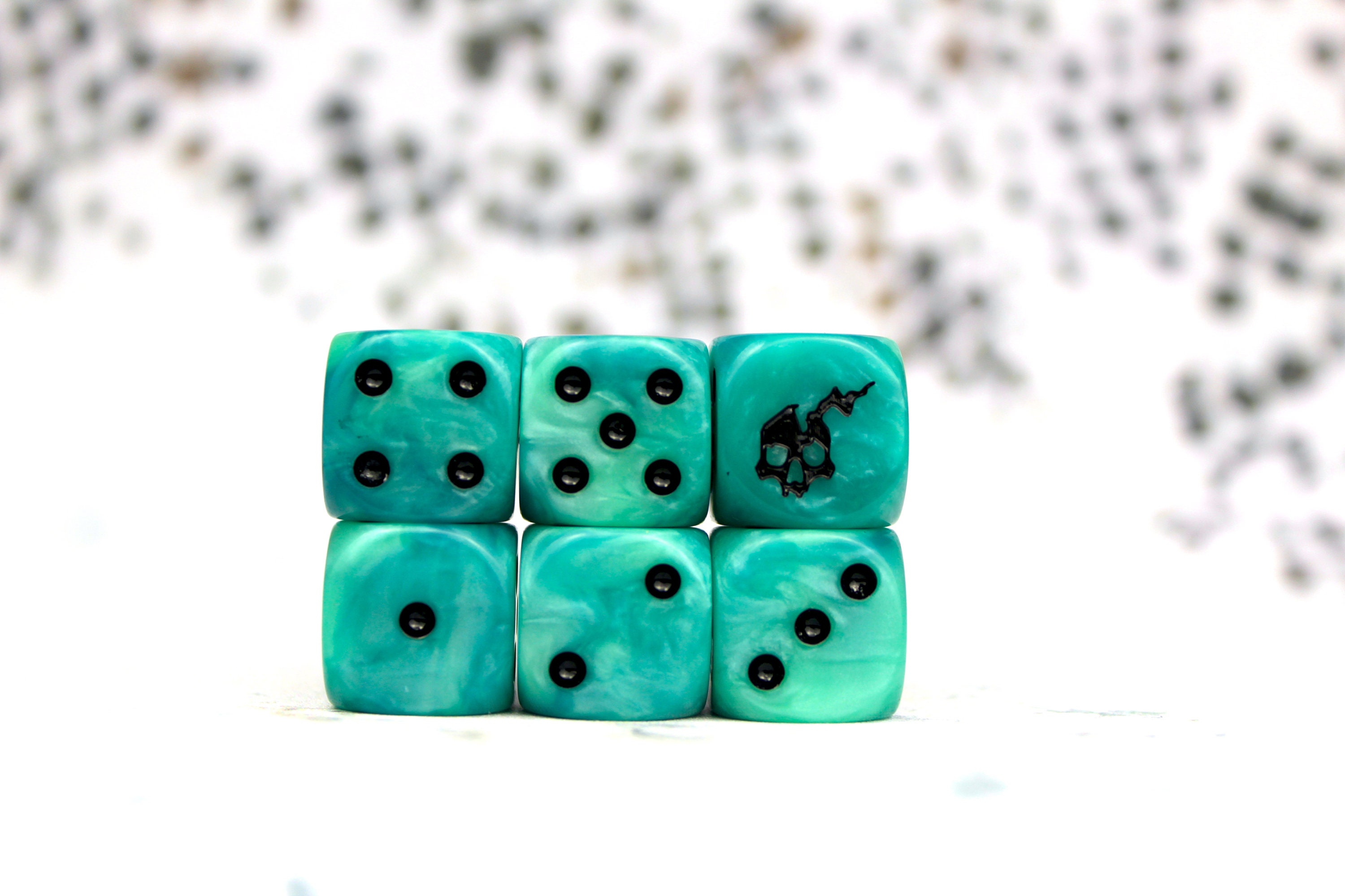 Premium Ghost Dice - Etsy