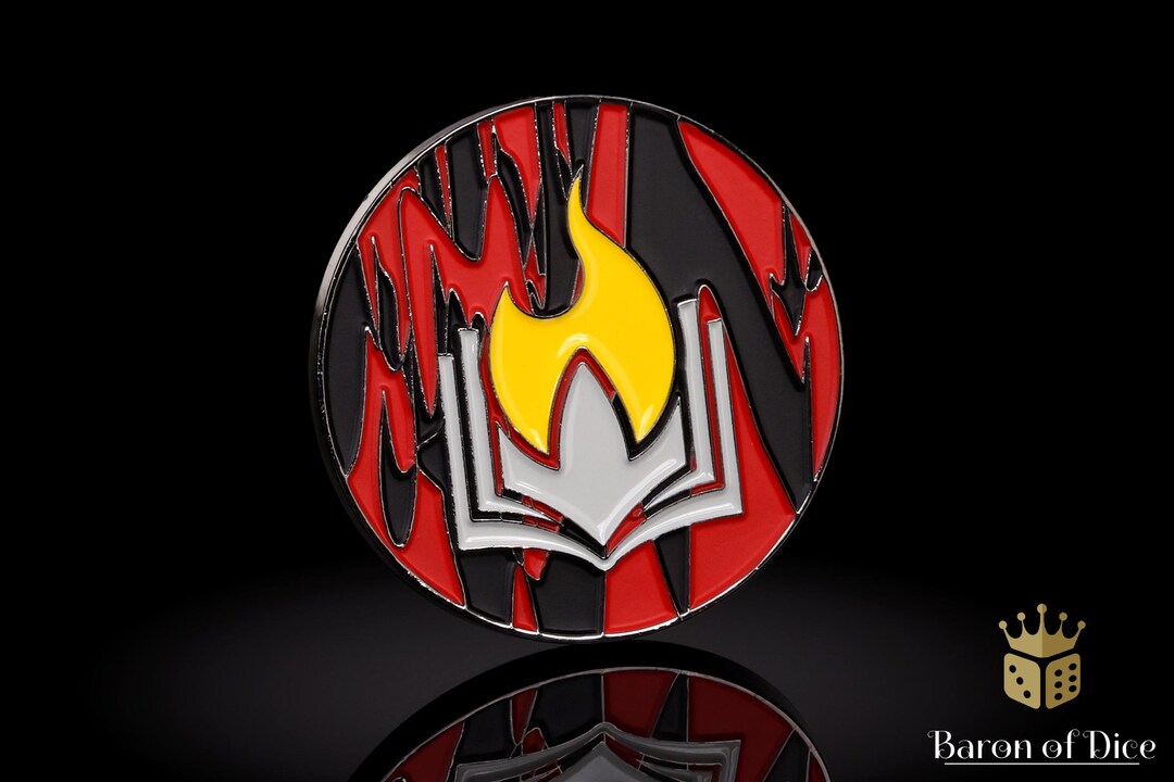 Single Objective Marker Coins | 40mm Collectible Coins | Scorched Book ...