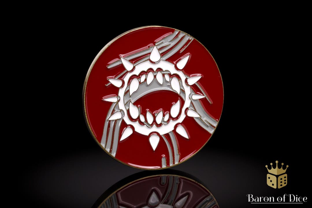 Single Objective Marker Coins | 40mm Collectible Coins | Carnage - Etsy