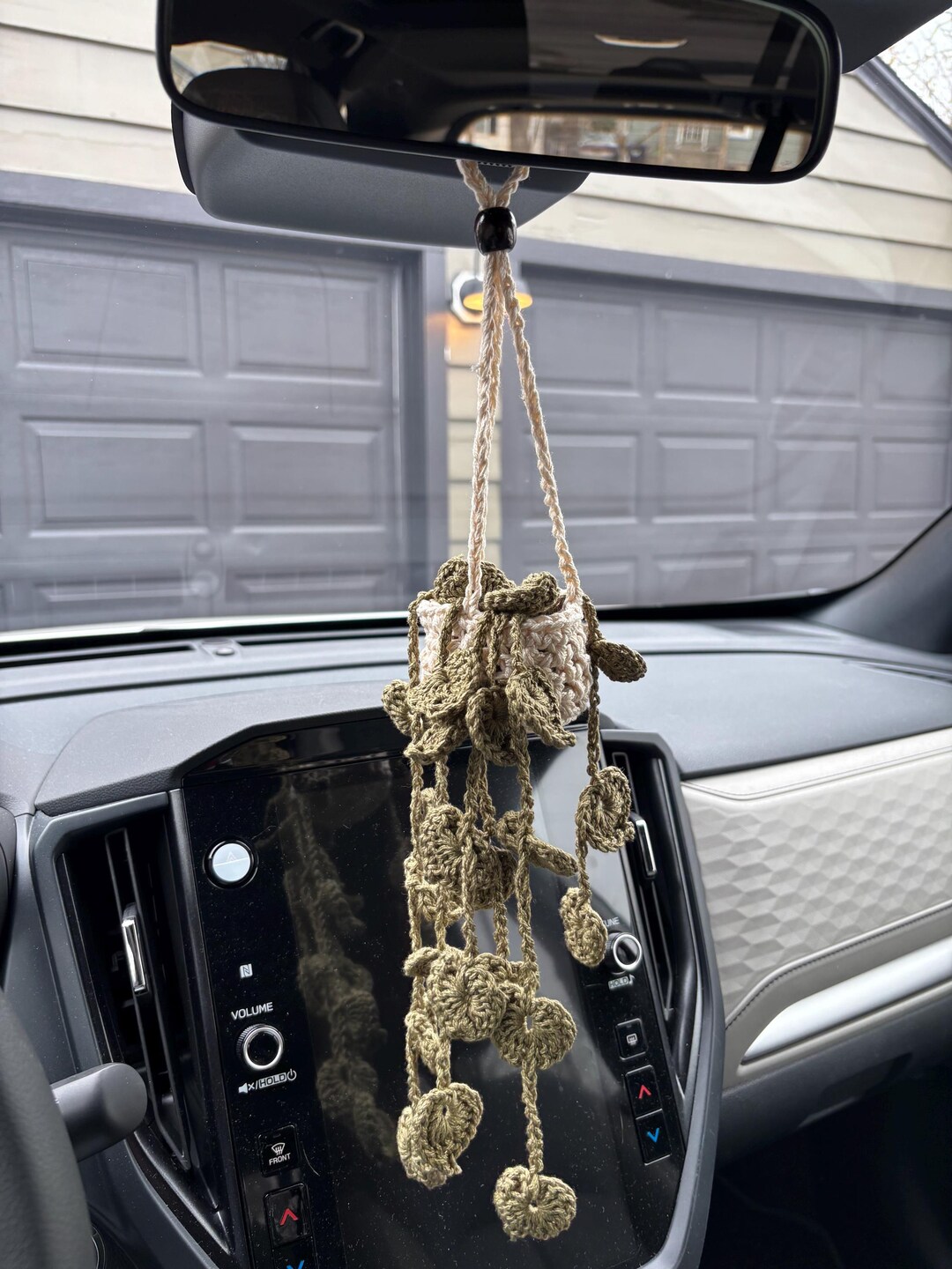 Crochet Car Pathos Plant - Etsy