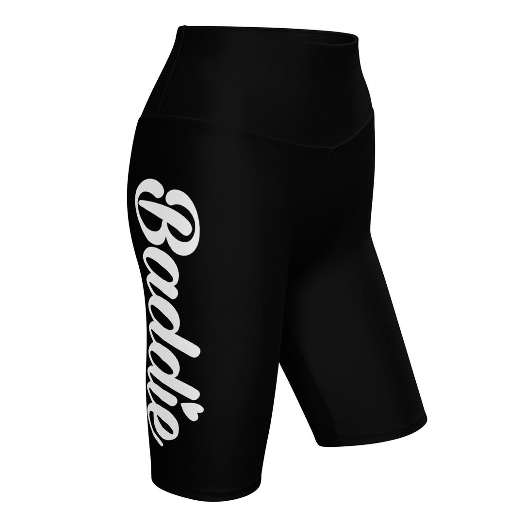 Certified Baddie Biker Shorts white Print - Etsy