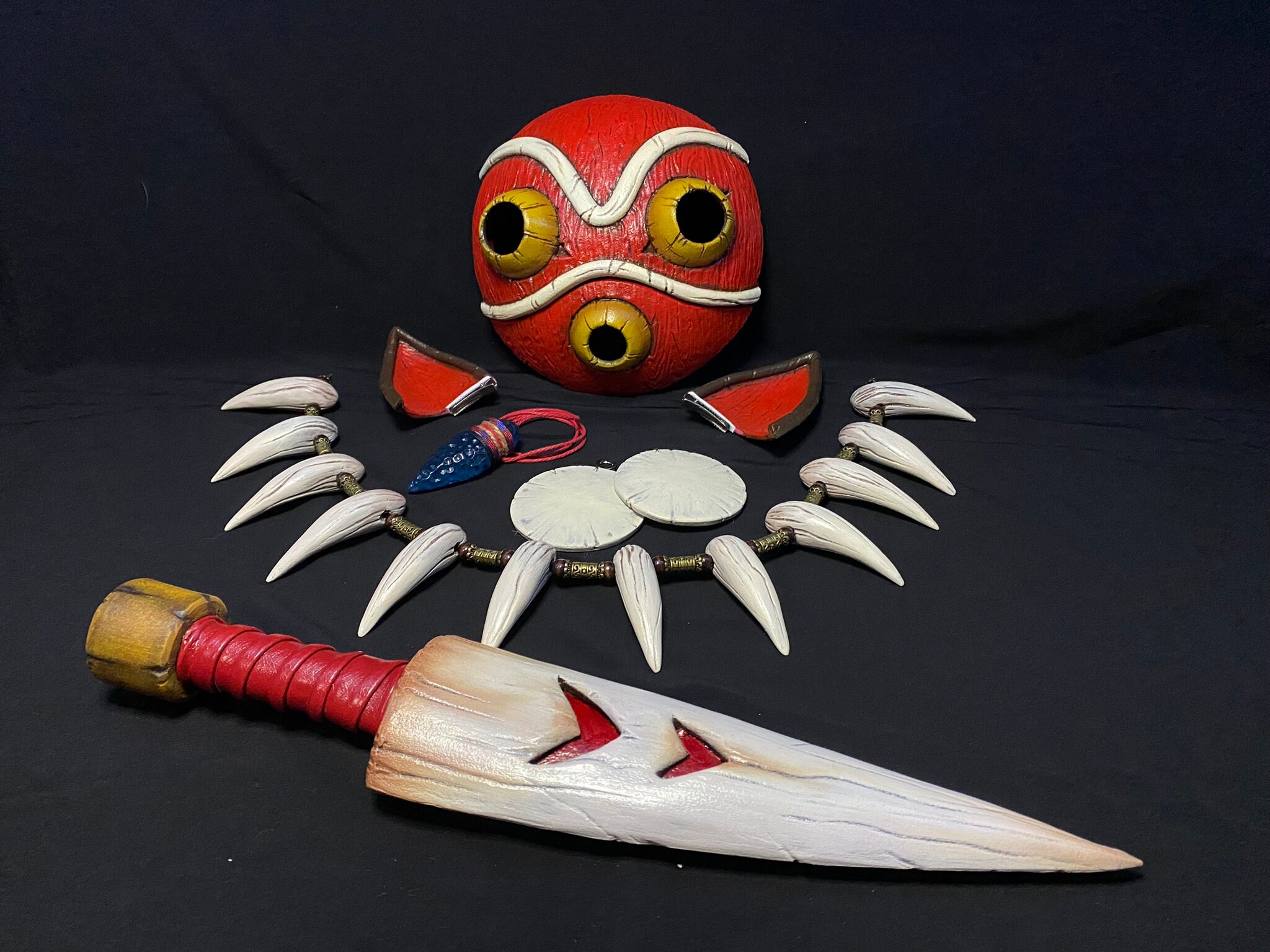 How To Make Princess Mononoke Mask