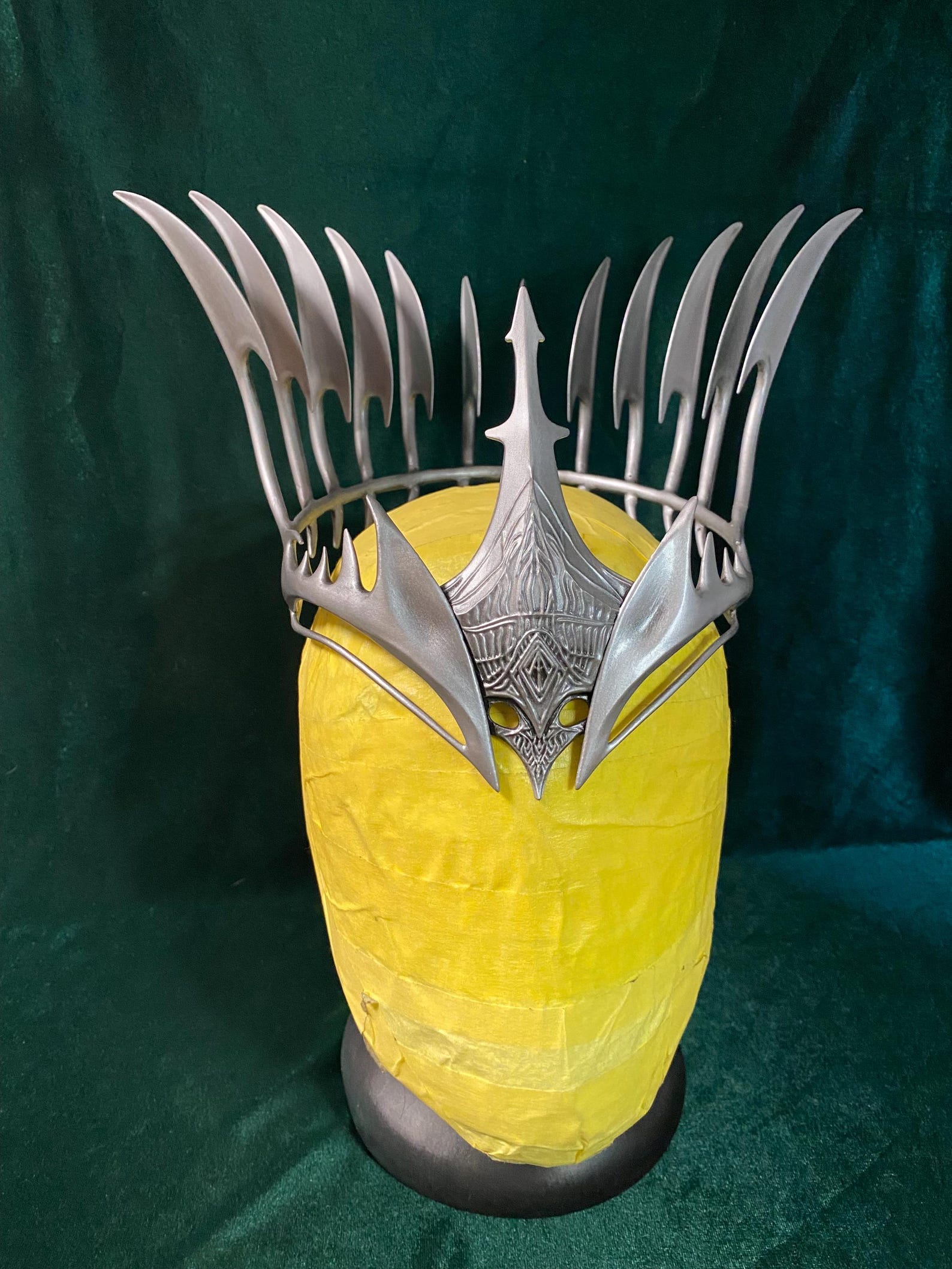 Dark Fantasy Crown | Original Design | 3D Printed SLA Resin Headpiece ...