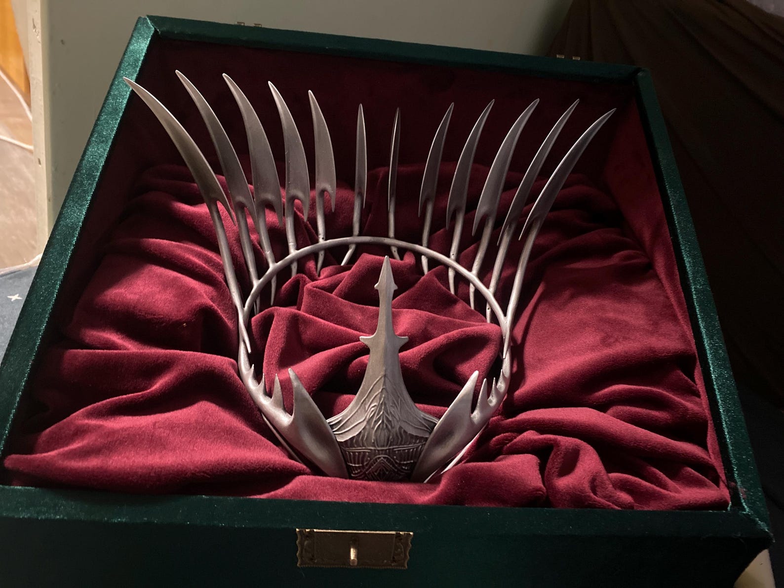 Dark Fantasy Crown | Original Design | 3D Printed SLA Resin Headpiece ...