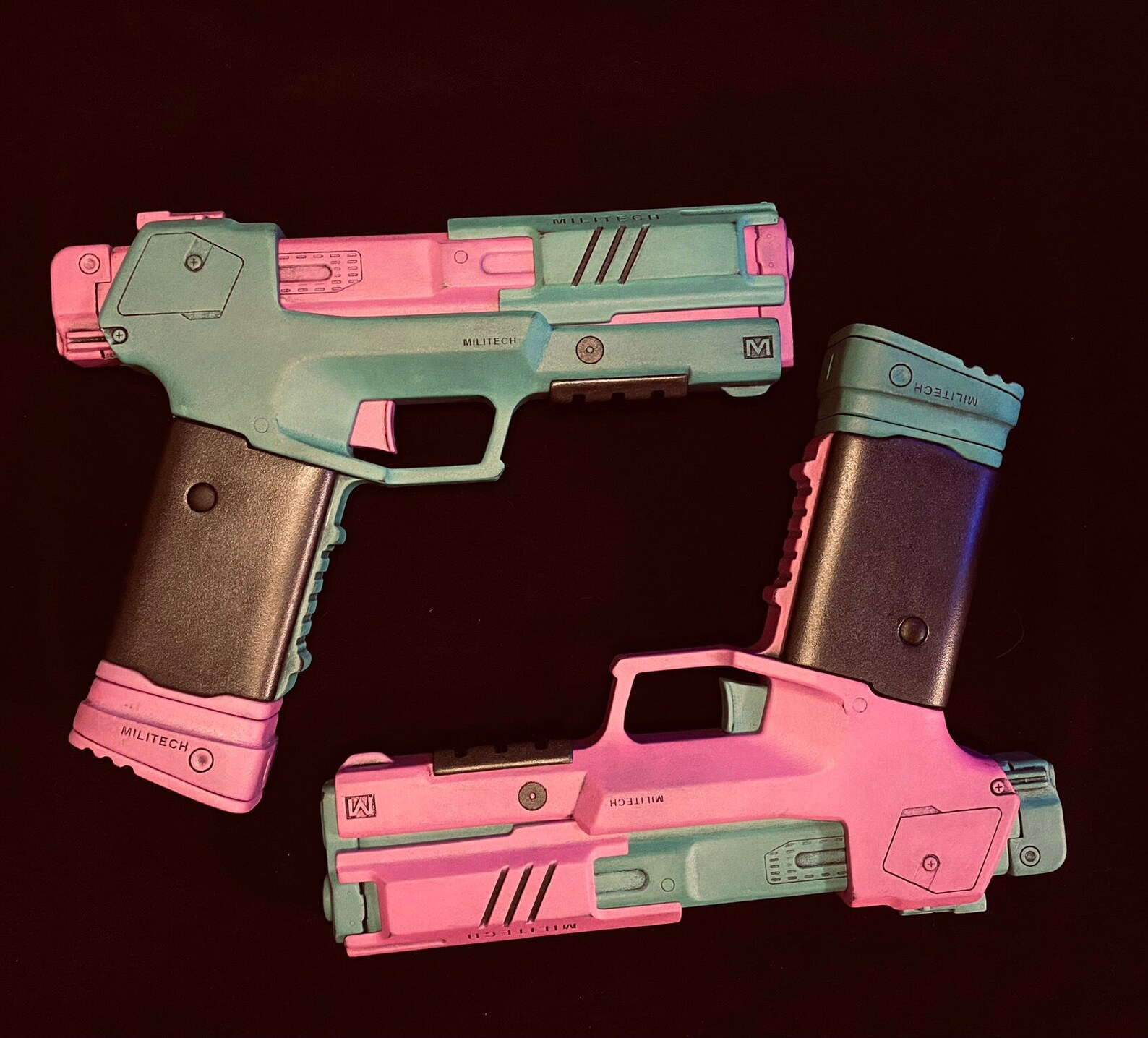 Rebecca's Pistols! Cyberpunk Edgerunners! Cyberpunk 2077 !! Militech M ...