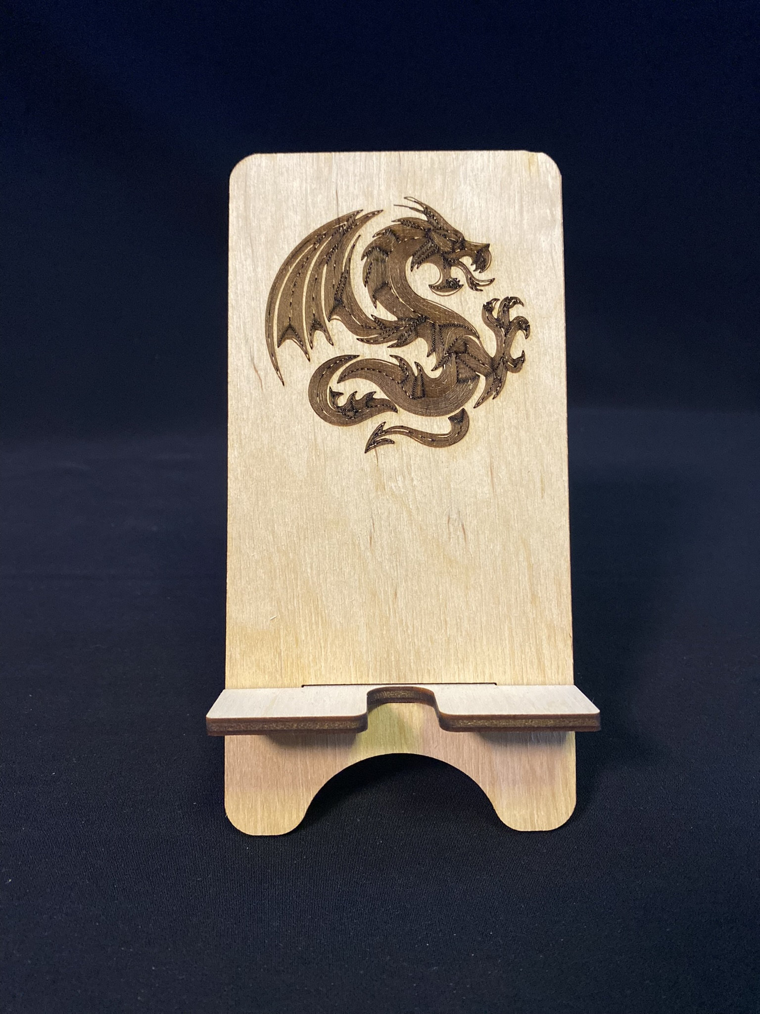 Phone Stand Wooden Stand Dragon Stand - Etsy