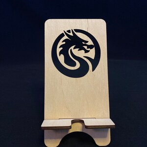 Phone Stand! Wooden Stand!! Dragon Stand! - Etsy