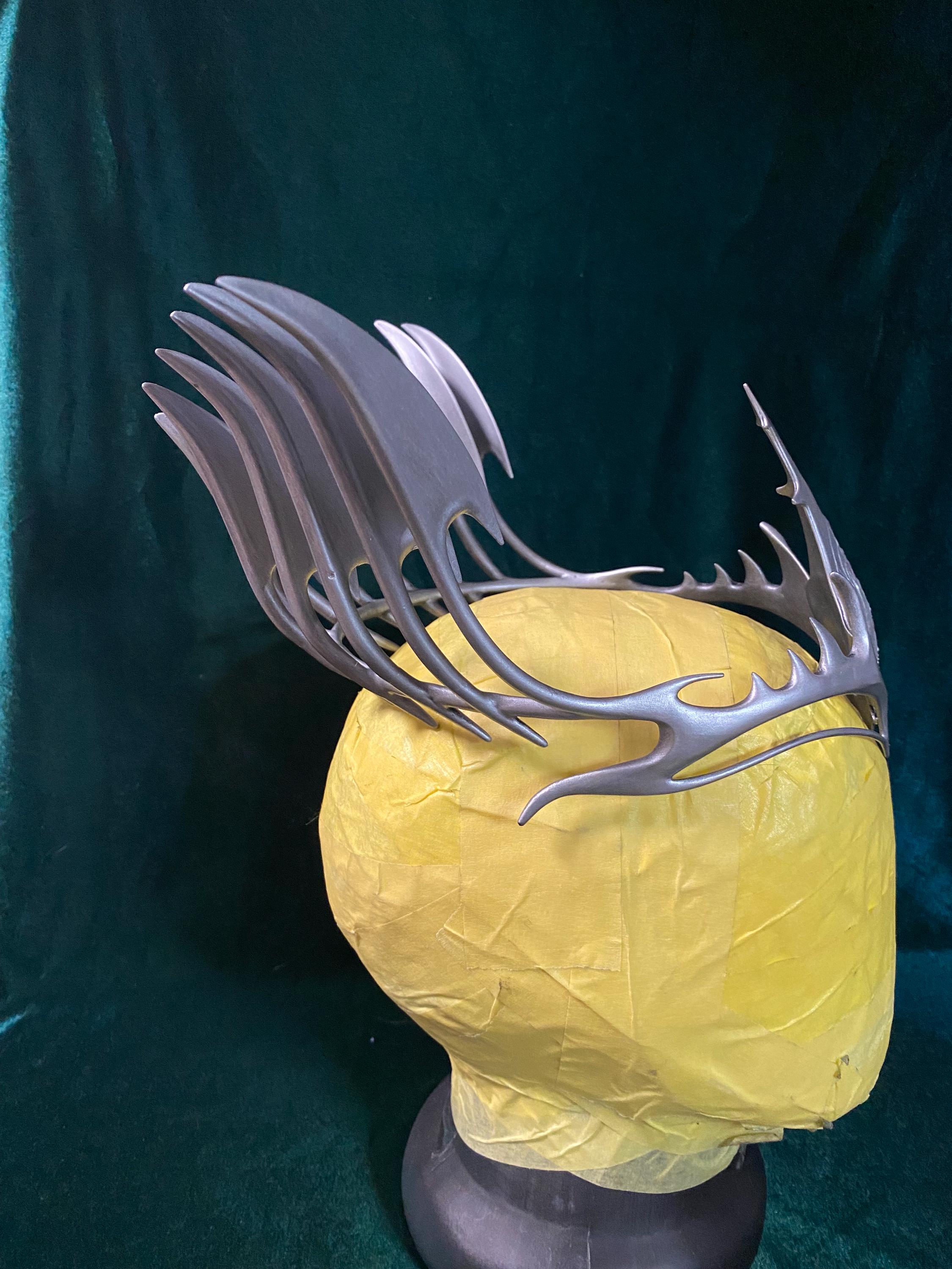 Dark Fantasy Crown | Original Design | 3D Printed SLA Resin Headpiece ...