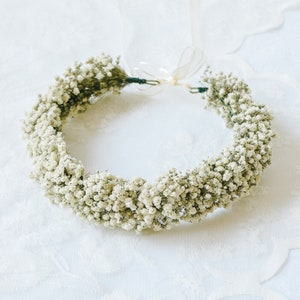 Baby's Breath Flower Crown Bridal Flower Crown/flower Girl Crown - Etsy