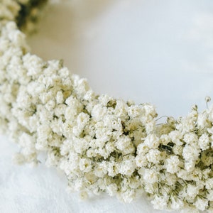 Baby's Breath Flower Crown Bridal Flower Crown/flower Girl Crown - Etsy