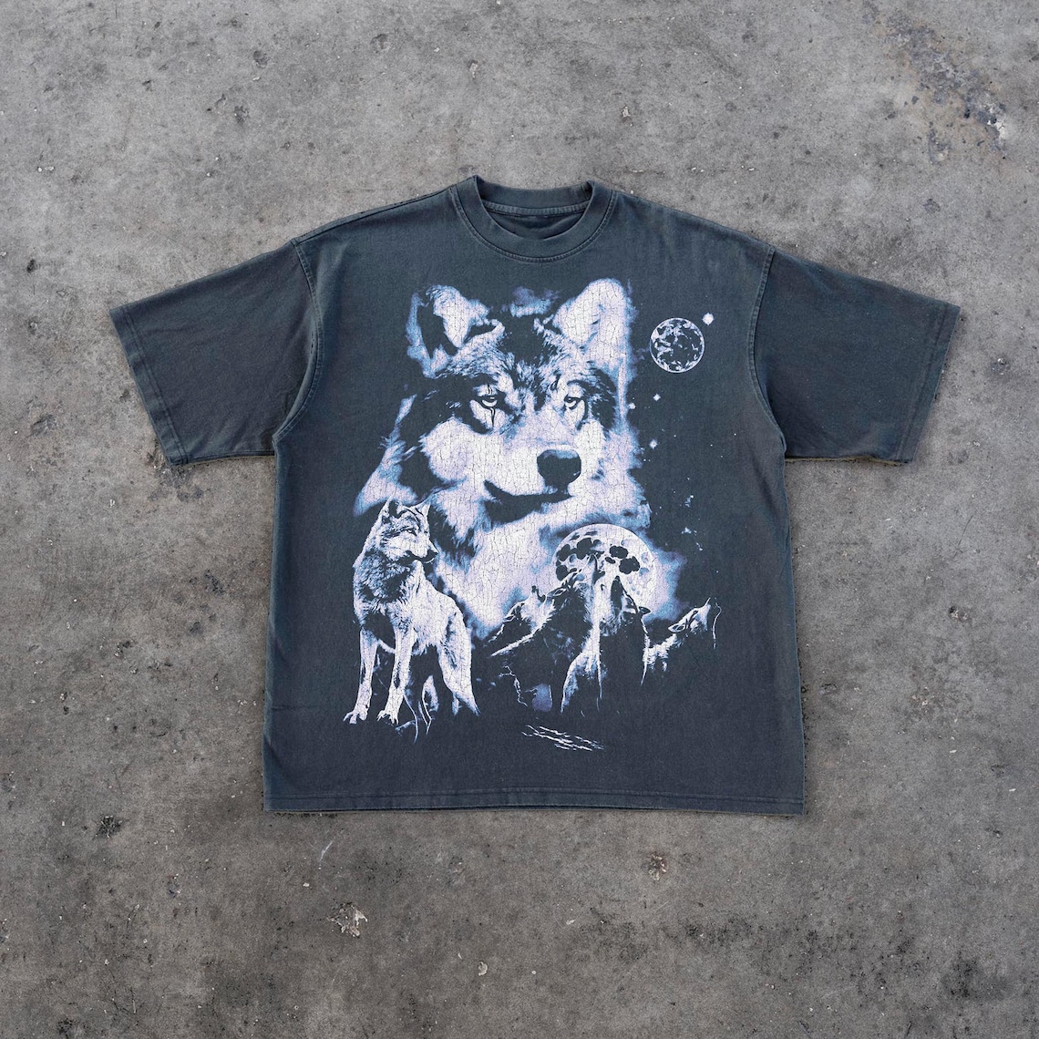 Retro Wolf Shirt, Alpha Wolf Pack Shirt, Howling Lone Wolf Graphic ...