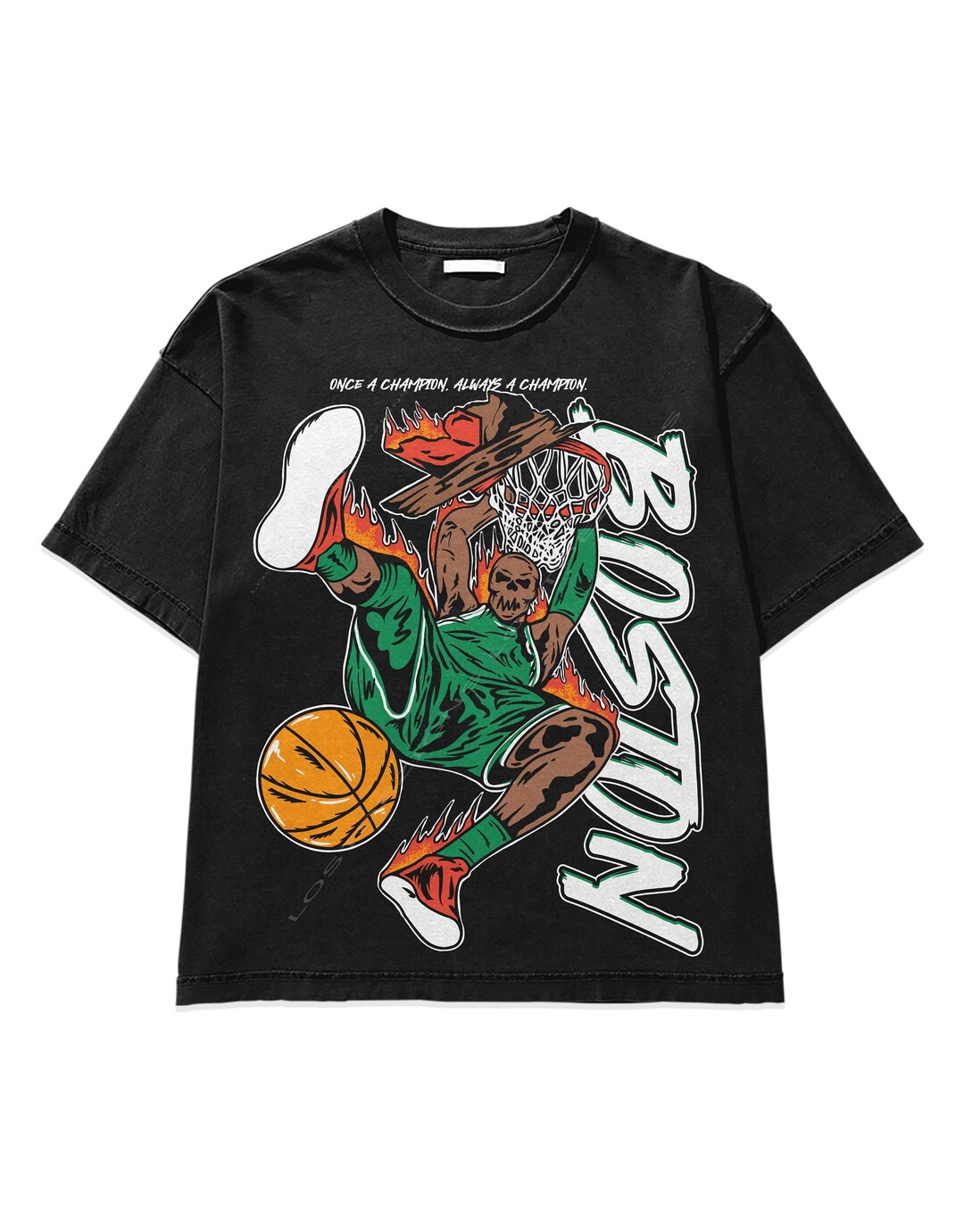 Boston Basketball T Shirt, Boston Graphic Bootleg T-shirt, Vintage ...