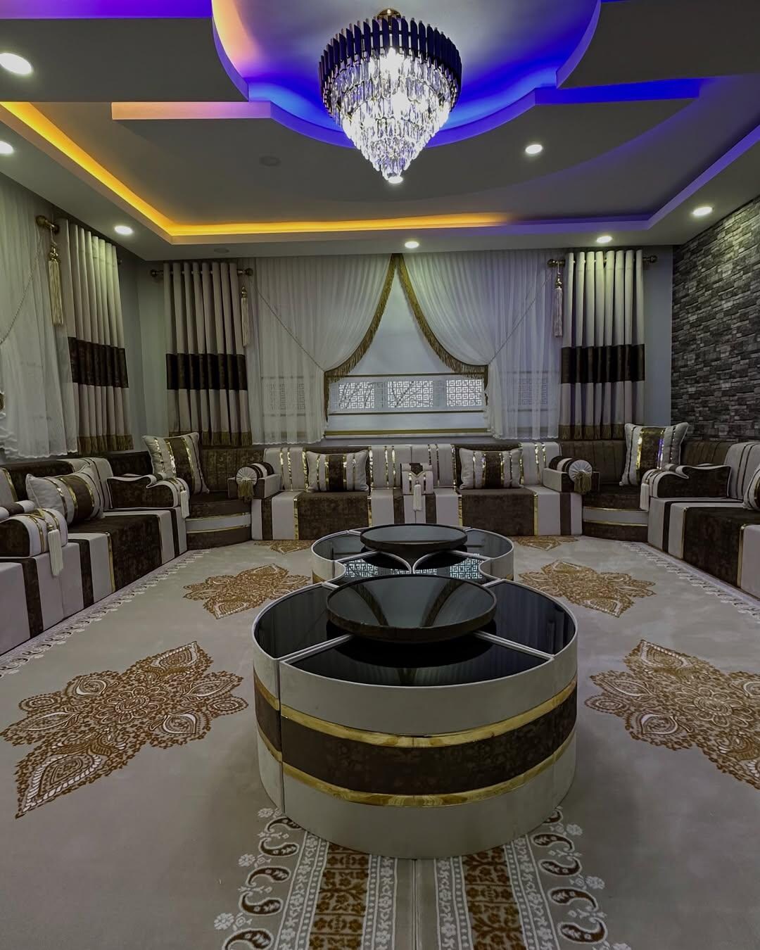 Premium Moroccan Jalsah, Colored Majlis, Personalized Majlis, Ottoman ...