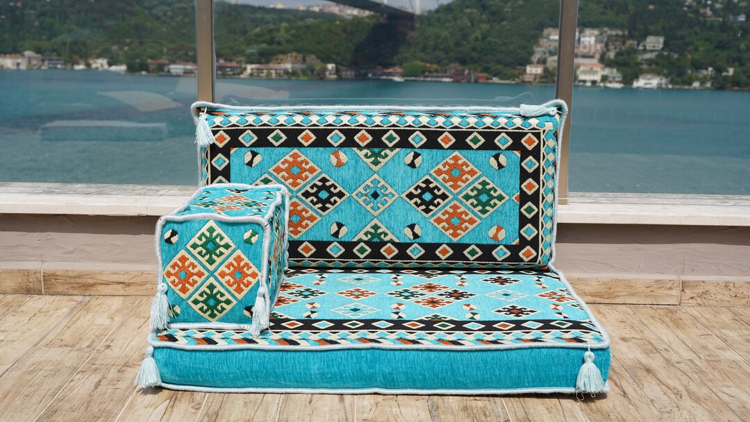 Arabic Floor Couch, Floor Seating Set, Turkish Floor Sofa, Arabic ...