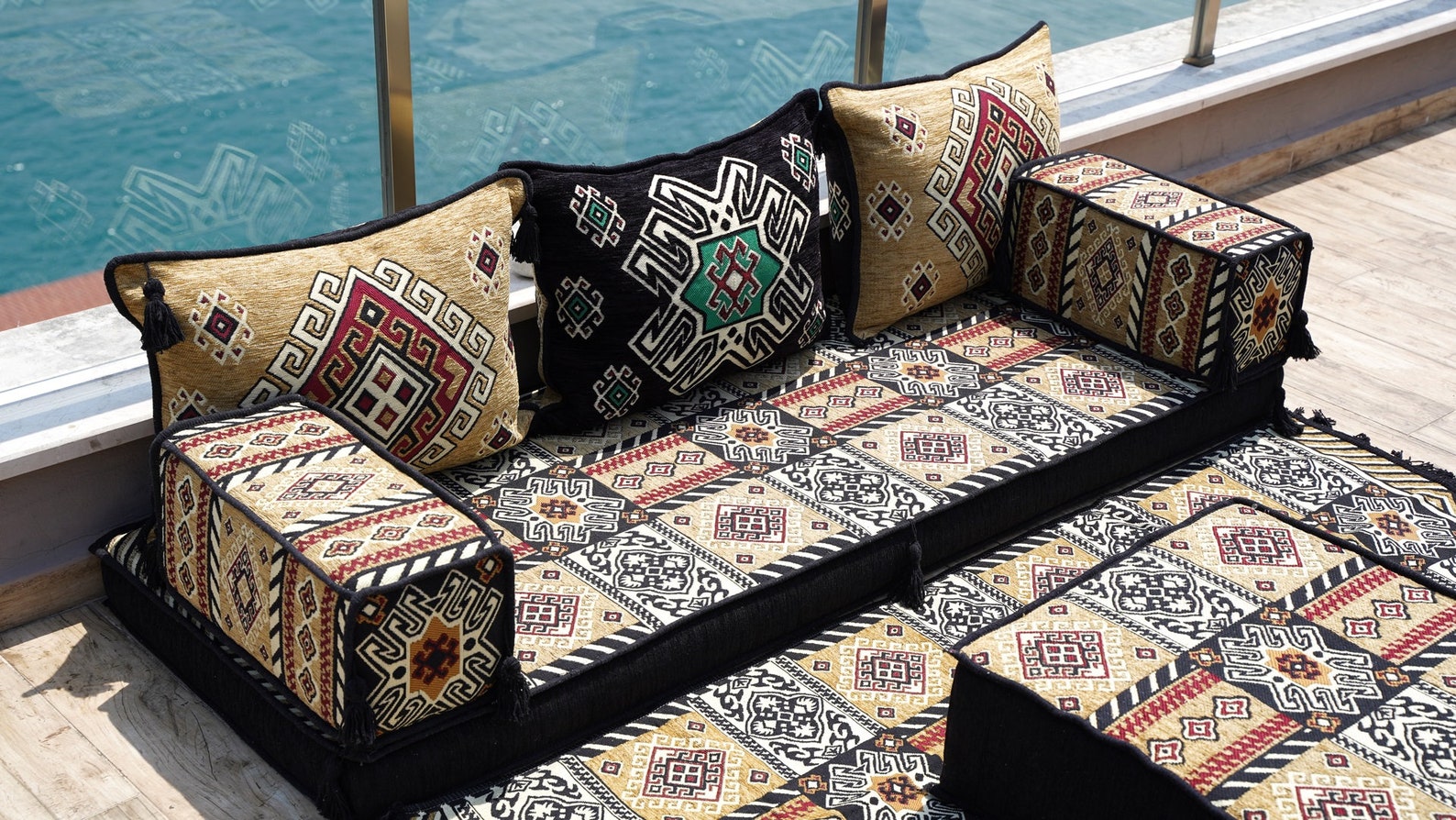 Sofas and Loveseat Traditional Design Arabic Lounge Set - Etsy