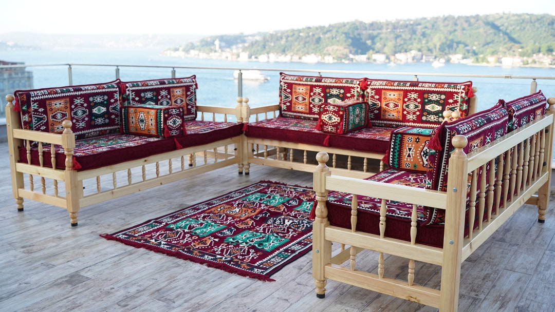 Handmade Wooden Furniture, Pine Tree Wooden Bench, Traditional Wooden ...