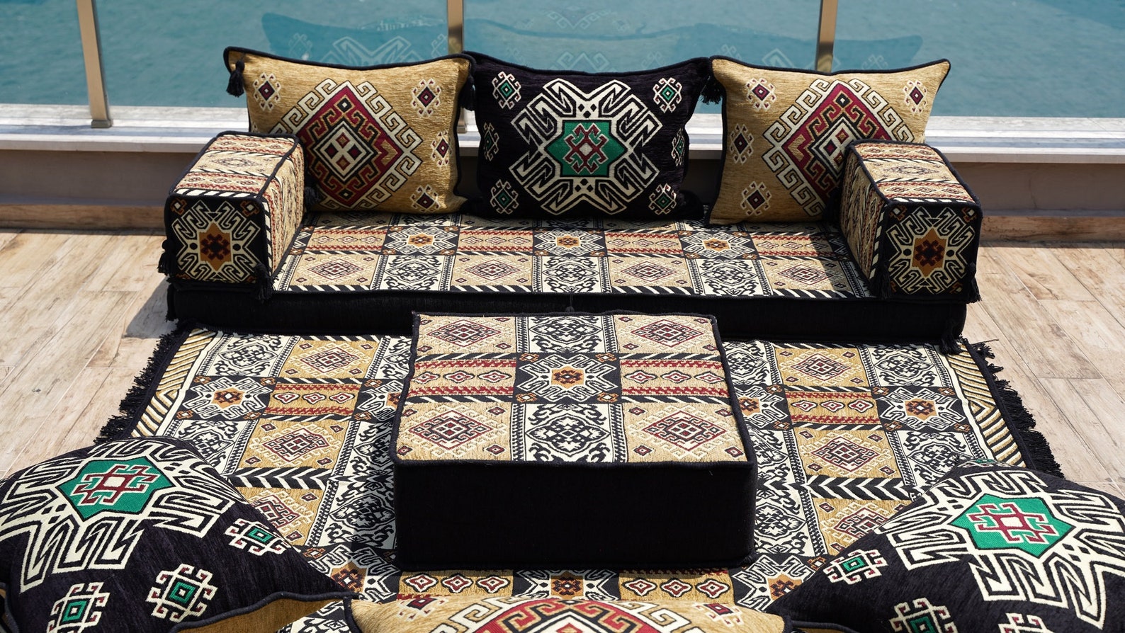 Sofas and Loveseat Traditional Design Arabic Lounge Set - Etsy