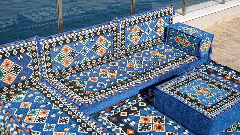 L Shaped Sectional Sofas Turkish Floor Seating Set Entryway - Etsy