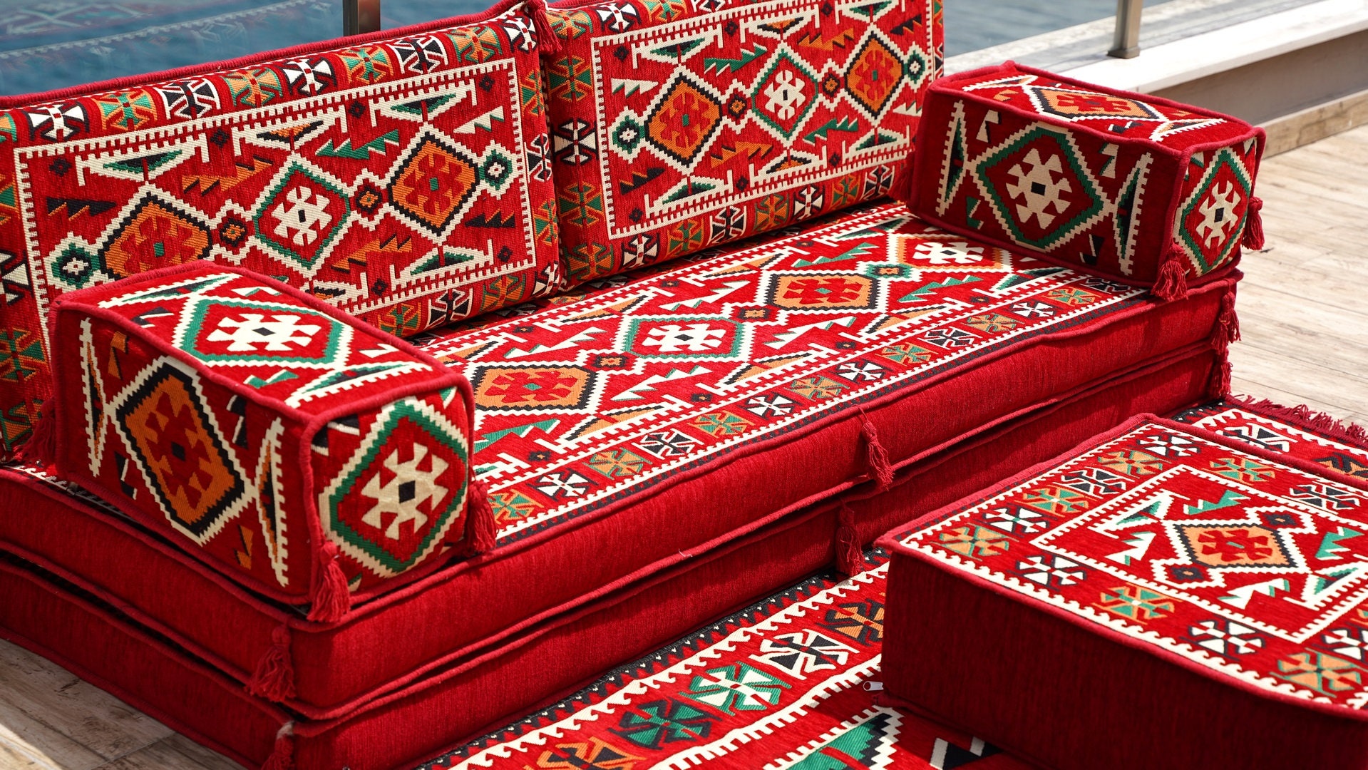 8 Thickness Arabic Floor Seating Arabic Majlis Arabic - Etsy