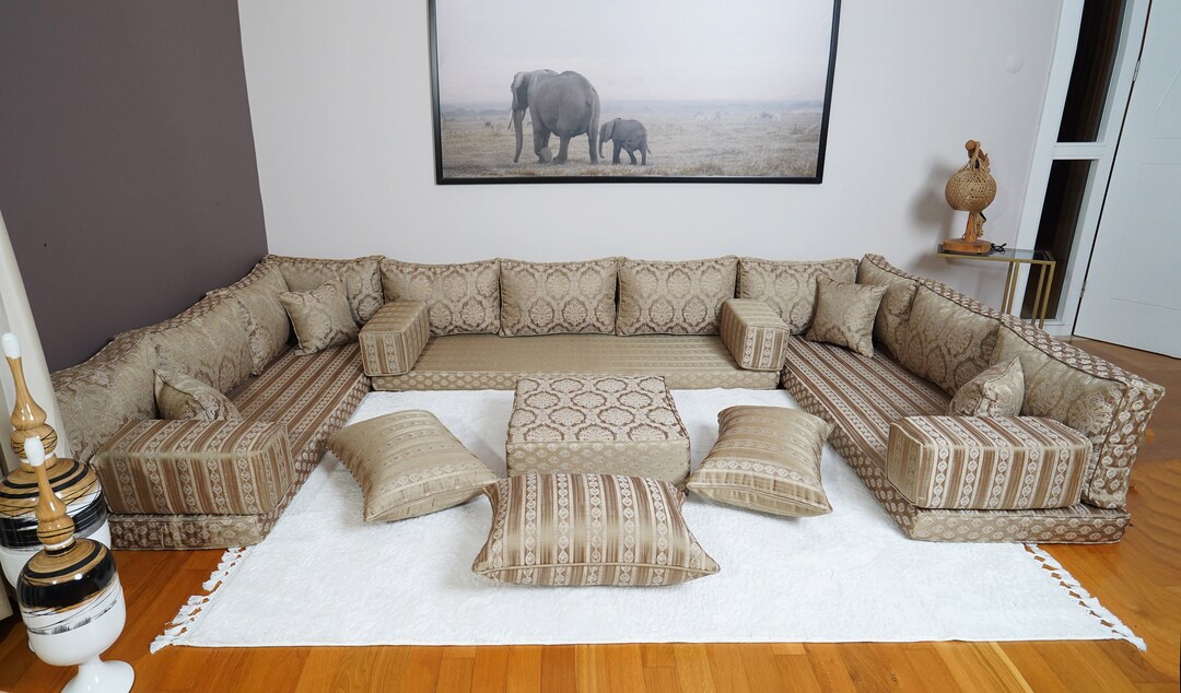 Seating Pillows, Arabic Majlis, Bench Cushions, Sofa Cushions Set ...