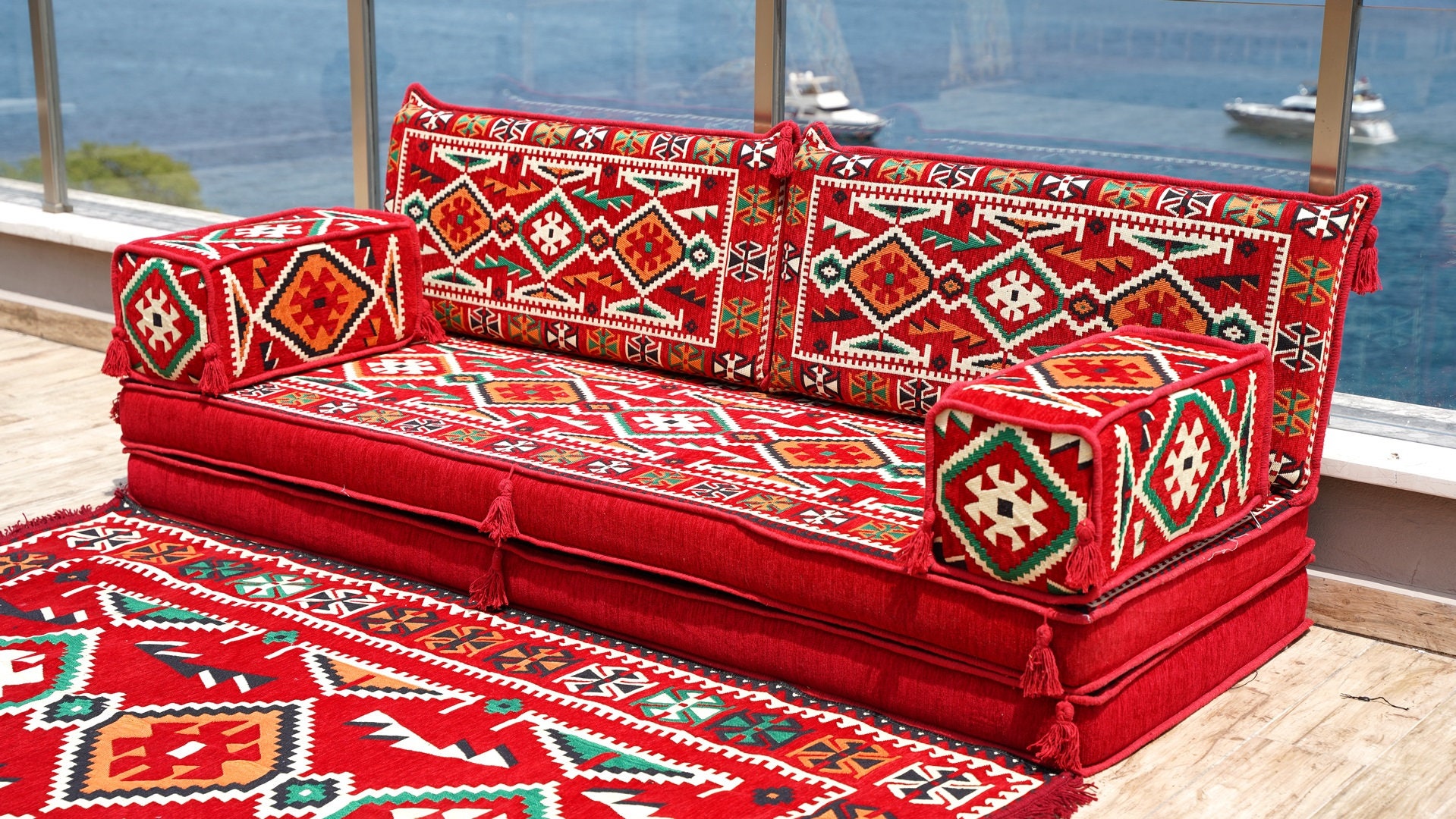 8 Thickness Arabic Floor Seating Arabic Majlis Arabic - Etsy