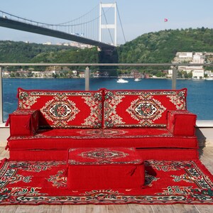 8 Thickness Arabic Floor Seating, Arabic Majlis, Traditional Seating ...