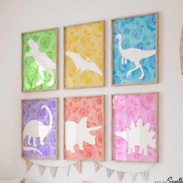 Girl Dinosaur Room - Etsy
