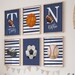 Blue Sports Decor Siblings Boys Room, Sports Decor Gift Siblings ...
