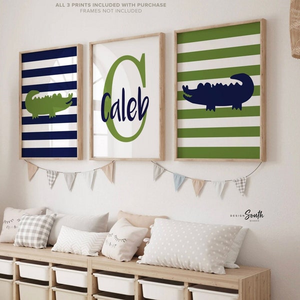 Alligator Nursery - Etsy