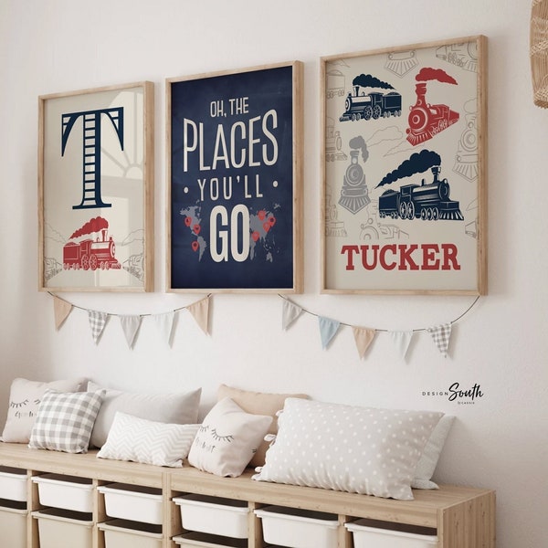 Train Room Decor - Etsy